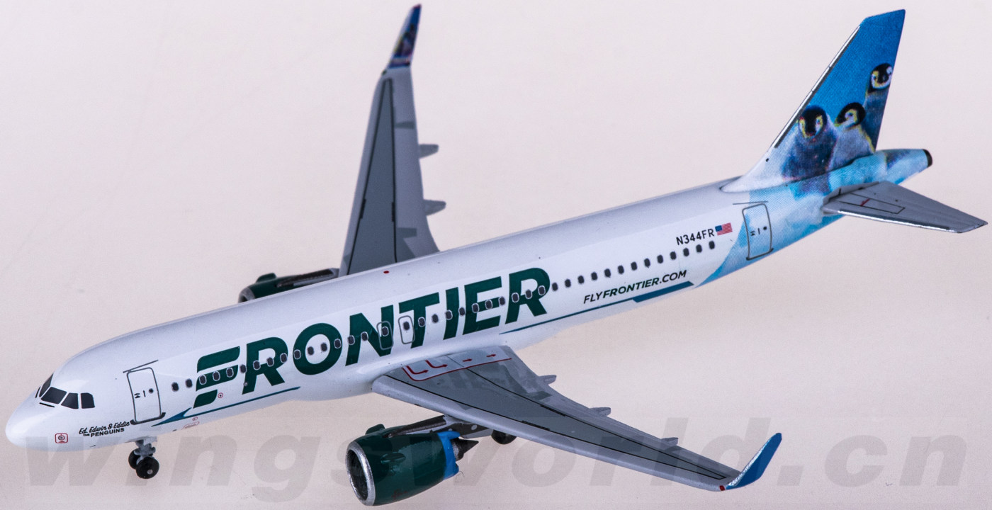 AC419978 Frontier Airlines 边疆航空 Airbus A320Neo N344FR AeroClassics 1: ...