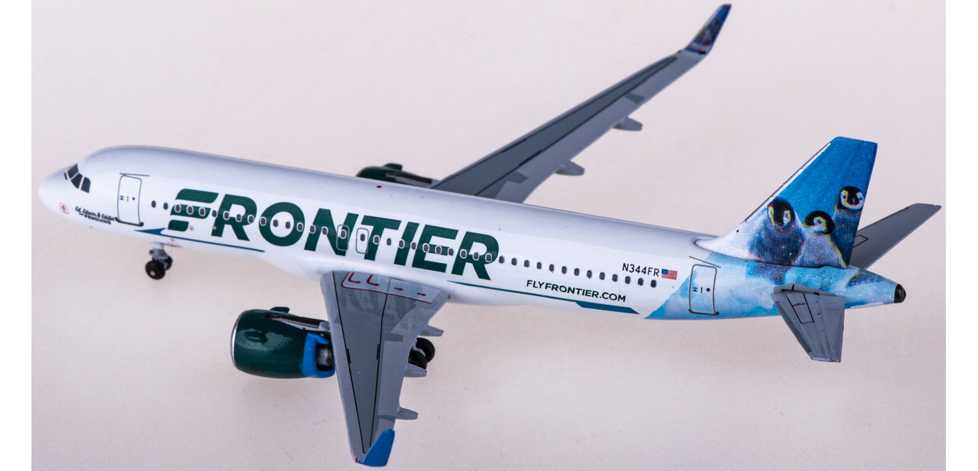 AC419978 Frontier Airlines 边疆航空 Airbus A320Neo N344FR AeroClassics 1: ...