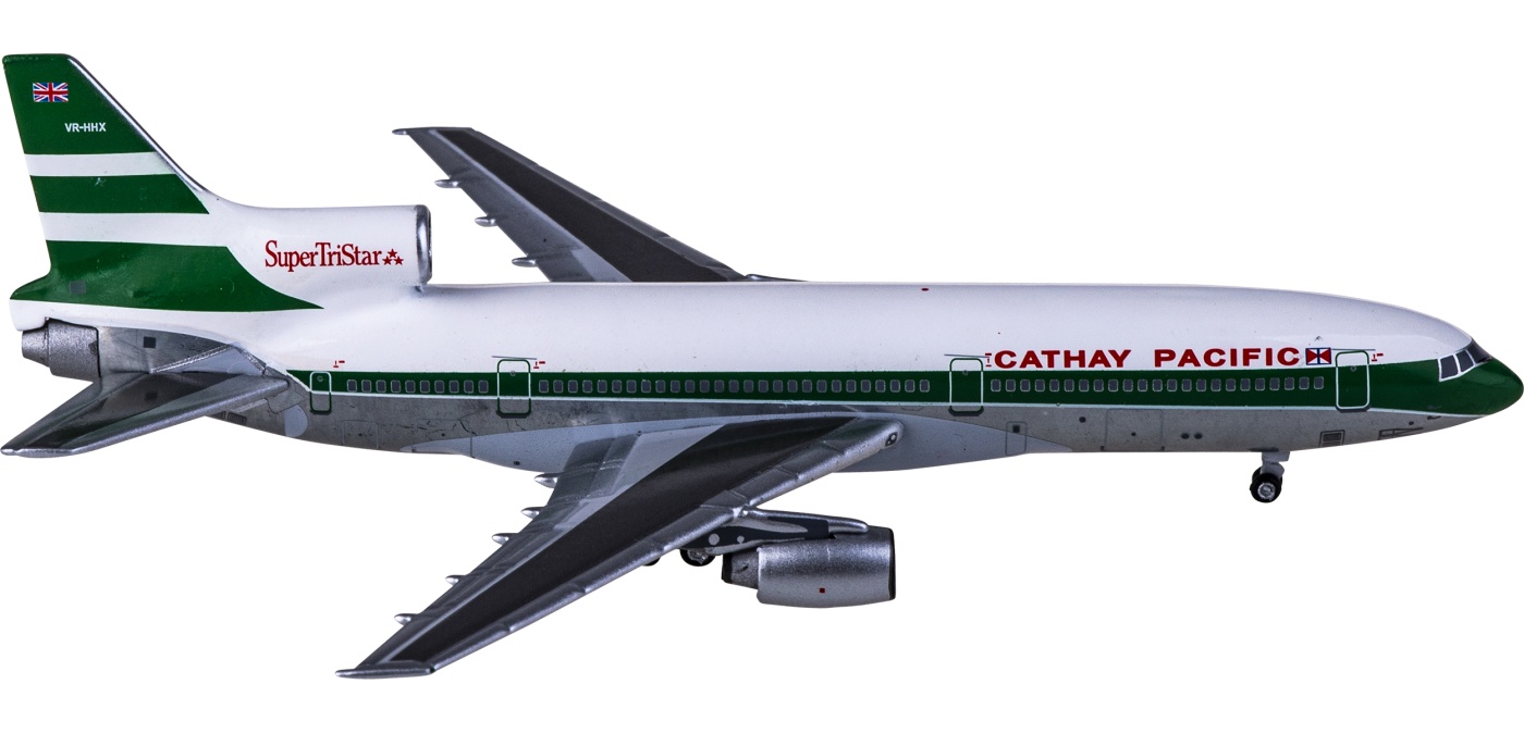 BBX41629 Cathay Pacific 国泰航空 Lockheed L-1011 VR-HHX Aeroclassics 1:400 ...