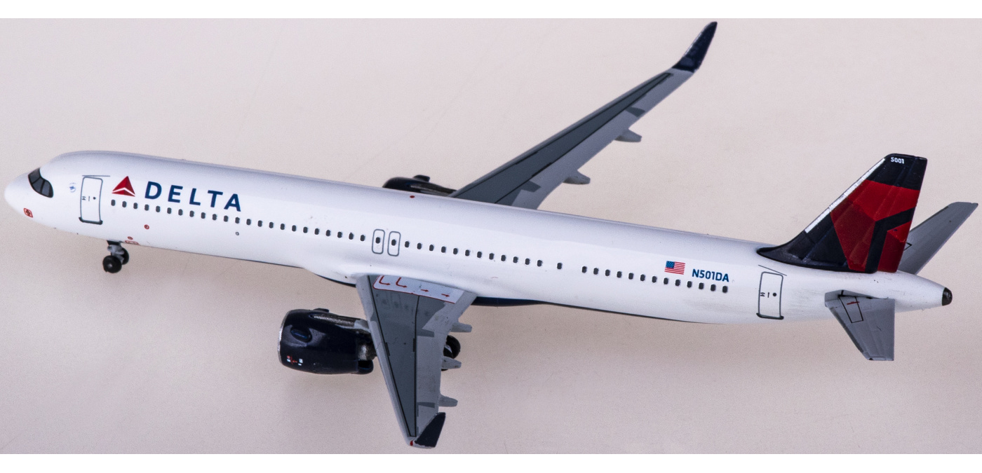 BBX41638 Delta Air Lines 达美航空 Airbus A321neo N501DA AeroClassics 1:400 ...