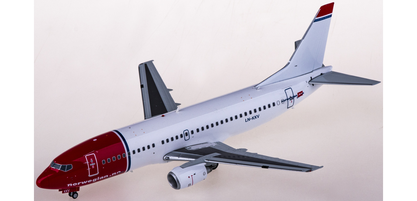 XX20172 Norwegian Air Shuttle 挪威航空 Boeing 737-300 LN-KKV JC Wings 1:200 ...