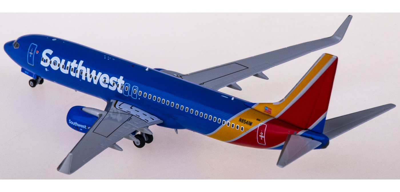 NG58121 Southwest Airlines 美国西南航空 Boeing 737-800 N8541W NGmodels 1:400 ...