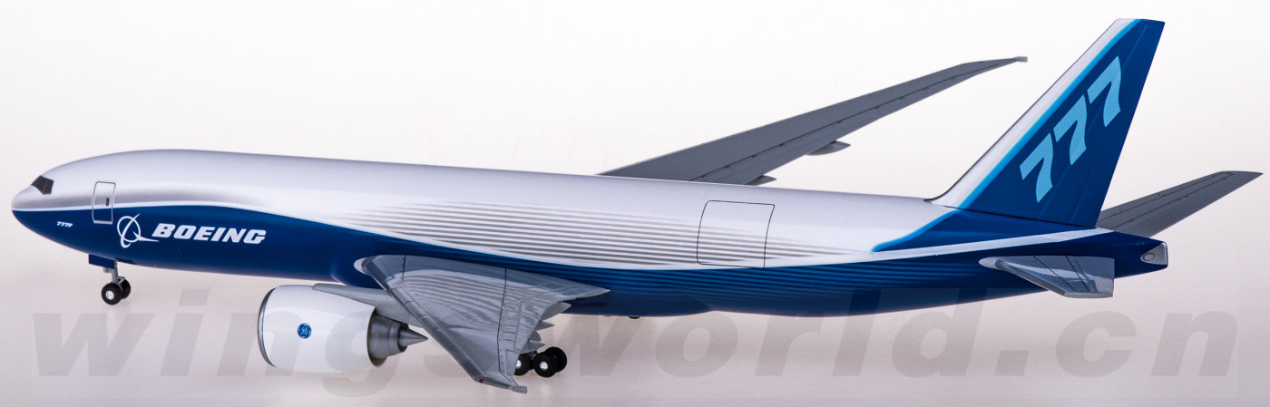 HG11885GR Boeing 777-200LRF 原厂涂装 Hogan 1:200 -飞机模型世界