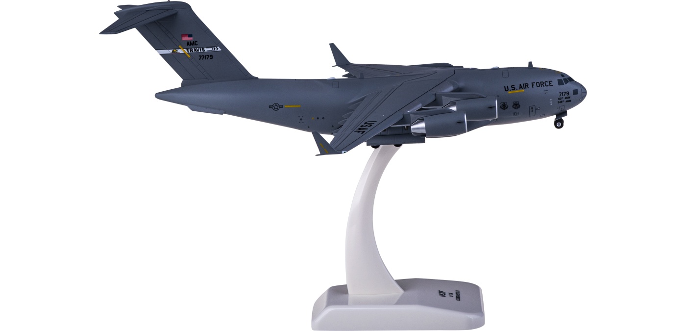 HG60654GR USAF 美国空军 Boeing C-17 Globemaster III 77179 Hogan 1:200 -飞机模型世界