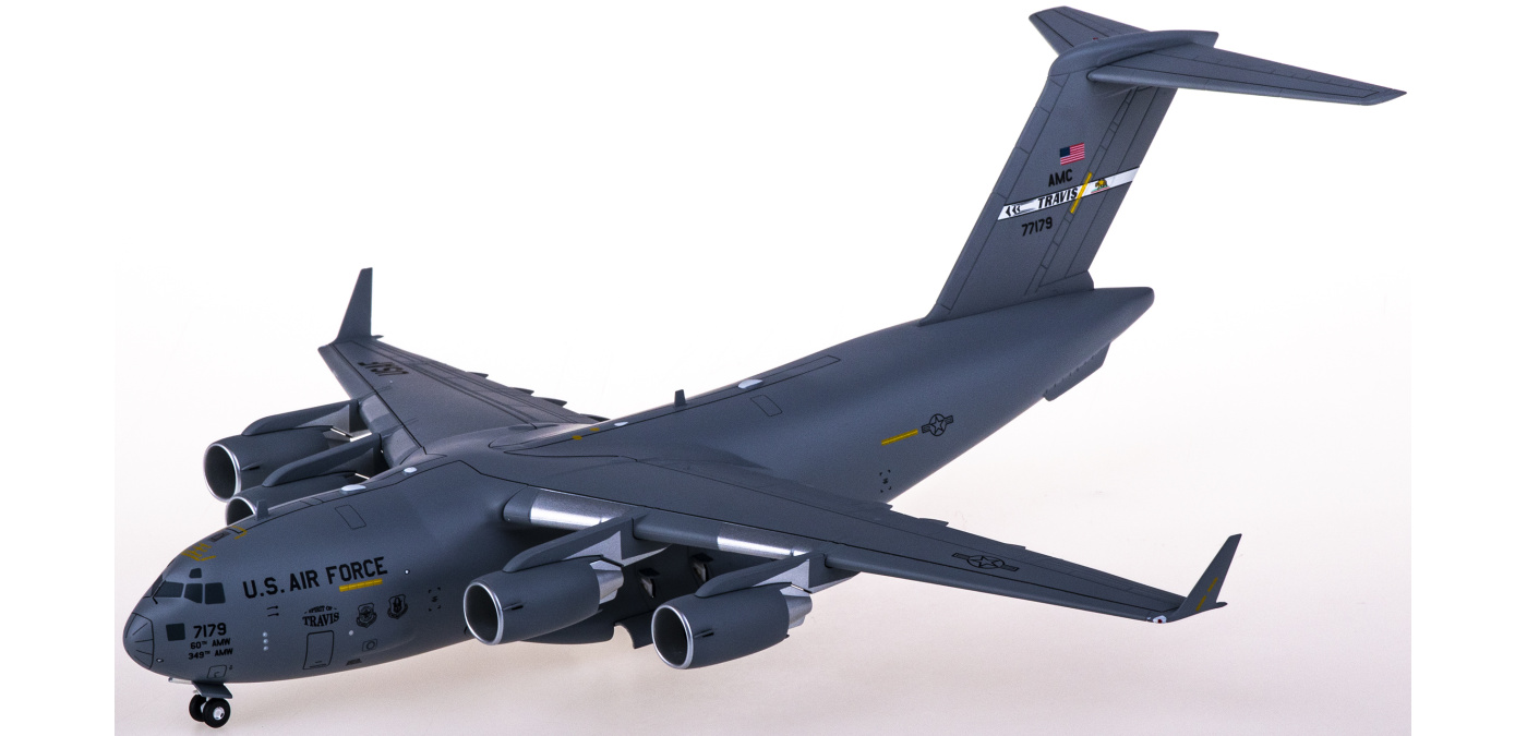 HG60654GR USAF 美国空军 Boeing C-17 Globemaster III 77179 Hogan 1:200 -飞机模型世界