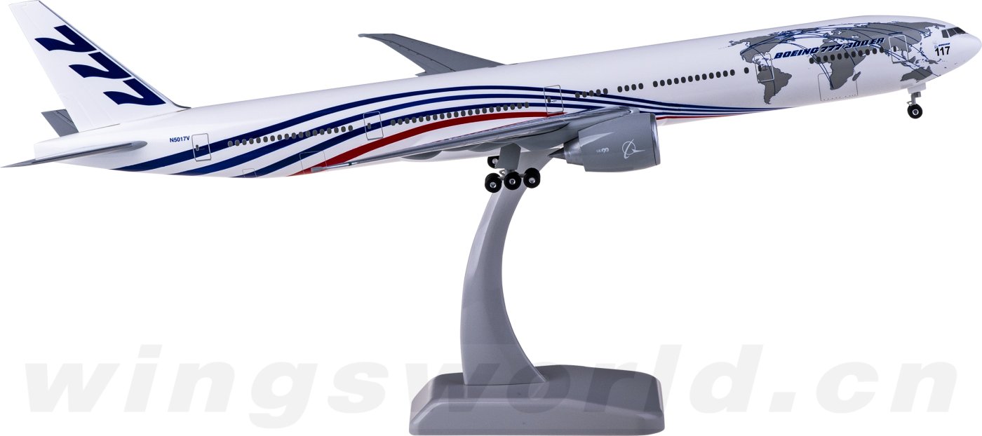 HG0939GR Boeing 777-300ER N5017V World Tour Hogan 1:200 -飞机模型世界