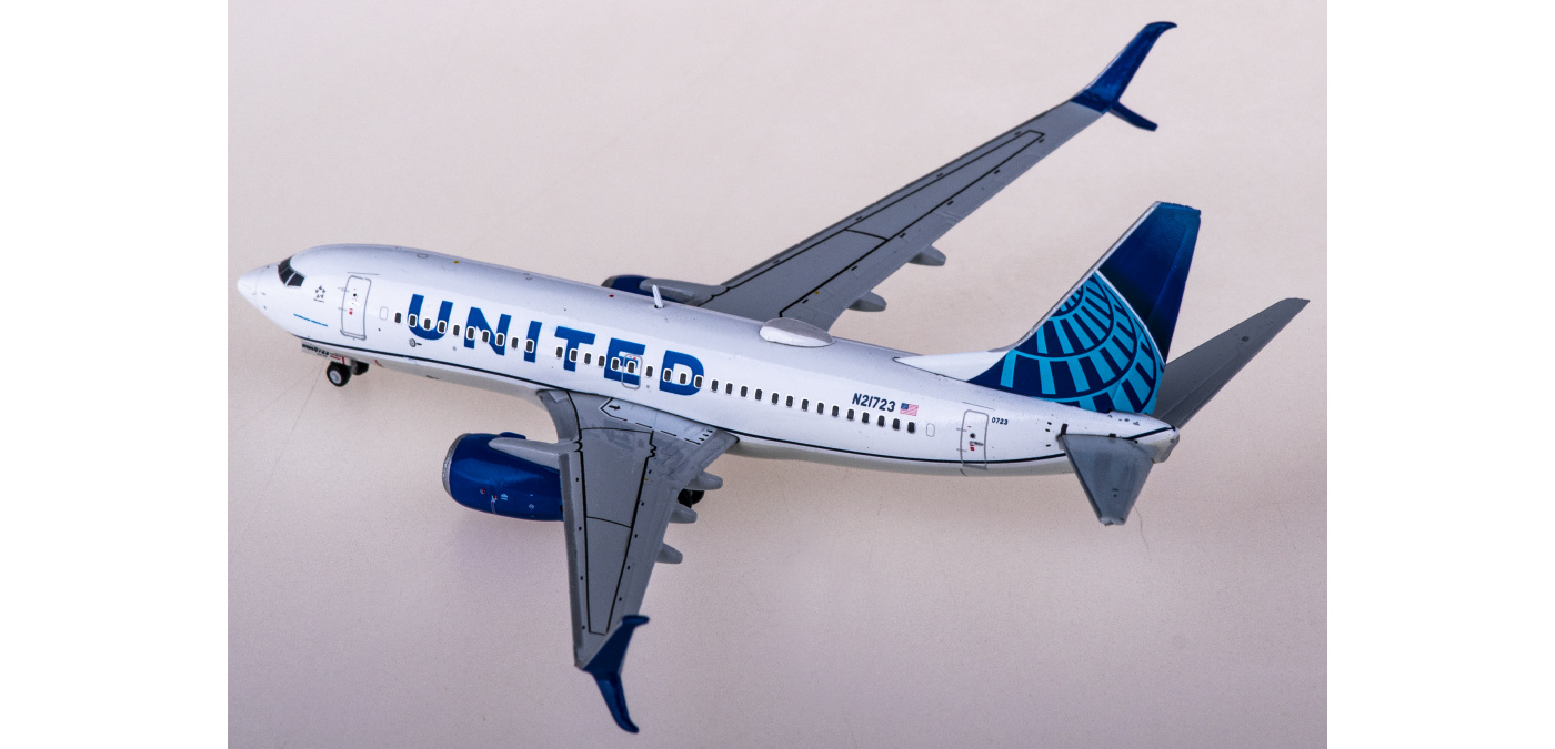 GJUAL2024 United Airlines 美国联合航空 Boeing 737-700 N21723 Geminijets 1:400 ...