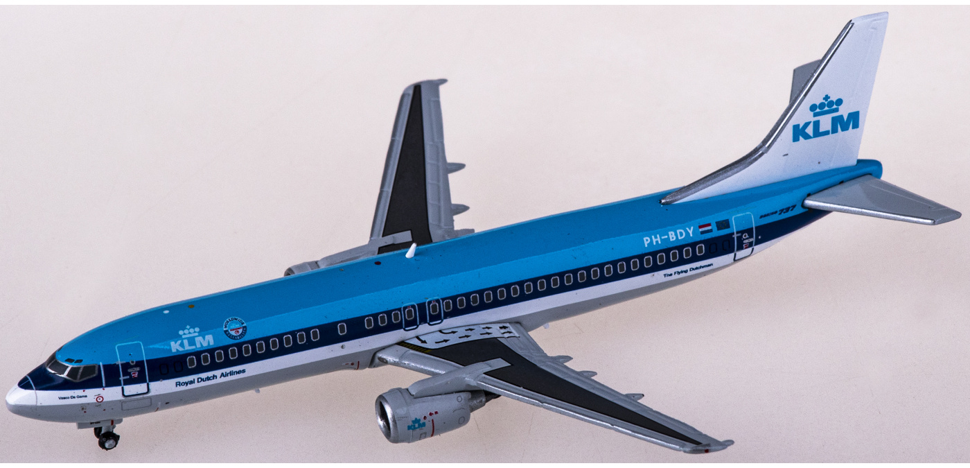 XX4998 KLM 荷兰皇家航空 Boeing 737-400 PH-BDY JC Wings 1:400 -飞机模型世界