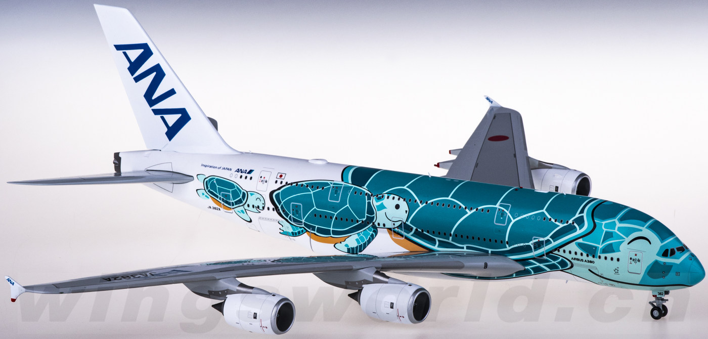 EW2388006 ANA 全日空 Airbus A380 JA382A Kai JC Wings 1:200 -飞机模型世界