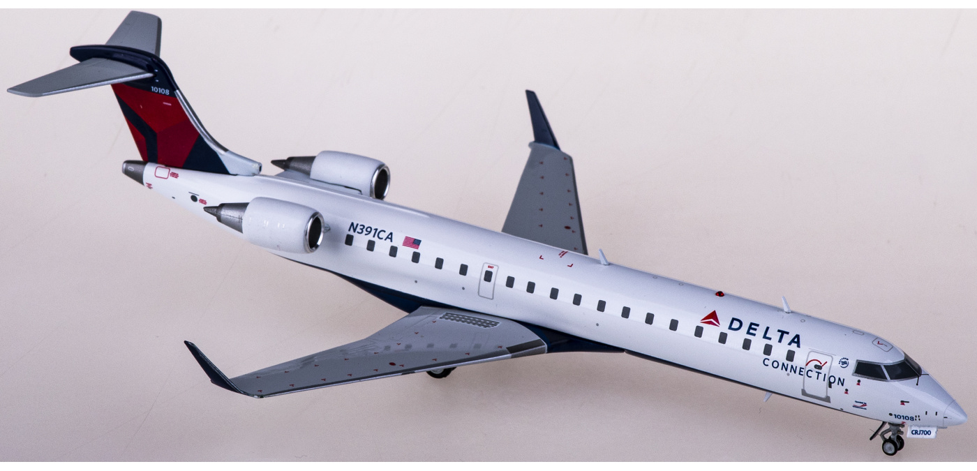 G2DAL1021 Delta Air Lines 达美航空 Bombardier CRJ700ER N391CA Geminijets 1: ...