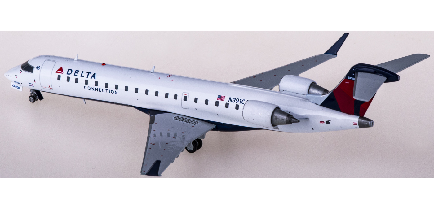 G2DAL1021 Delta Air Lines 达美航空 Bombardier CRJ700ER N391CA Geminijets 1: ...