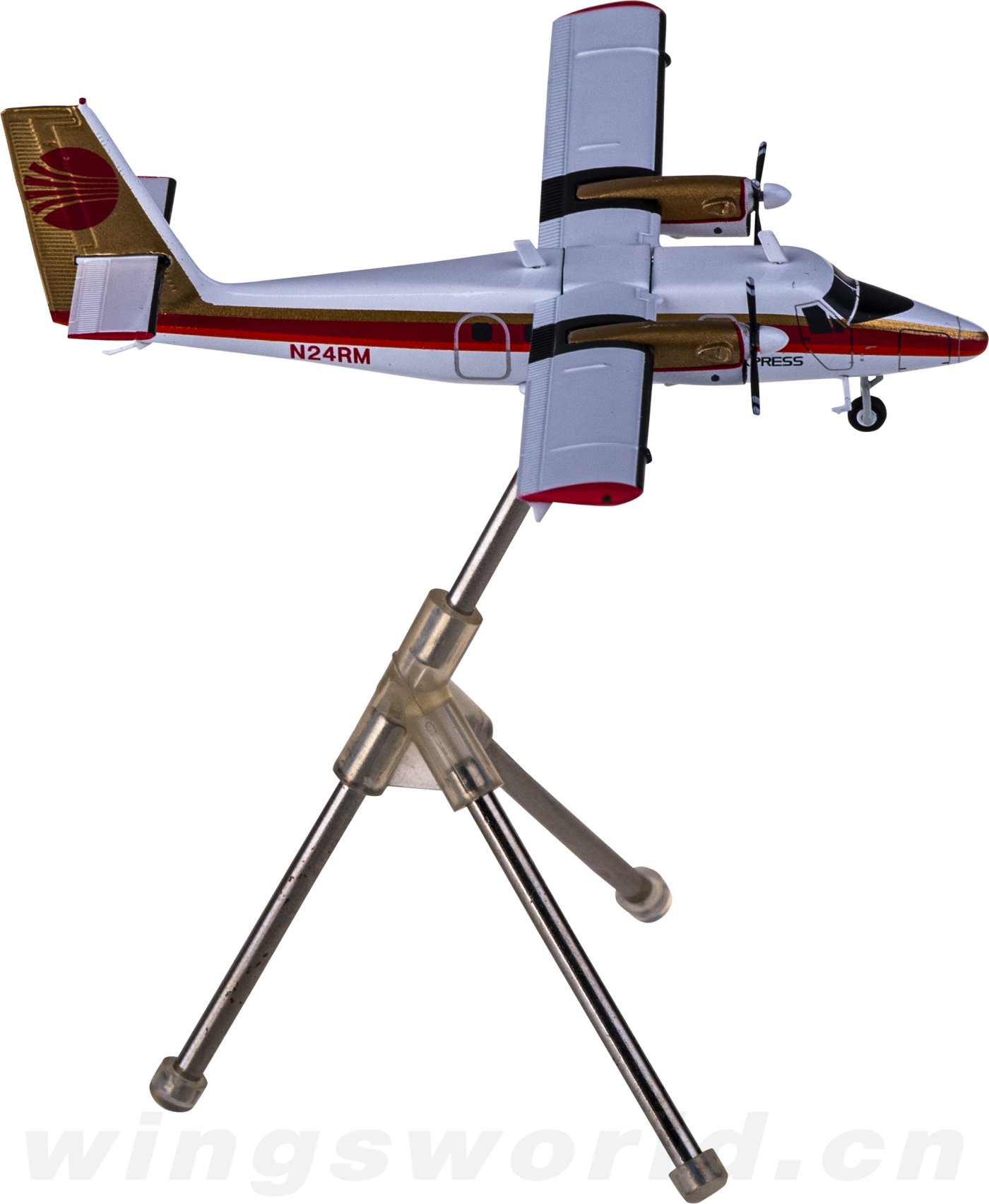 G2COA1038 Continental Airlines 美国大陆航空 de Havilland Canada DHC-6-300 ...