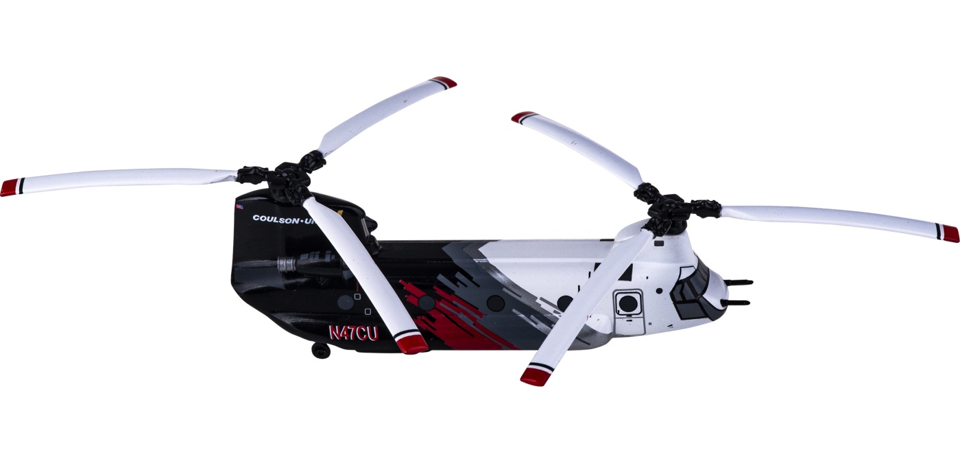 571517 Coulson Aviation Boeing CH-47D Chinook N47CU Herpa 1:200 -飞机模型世界