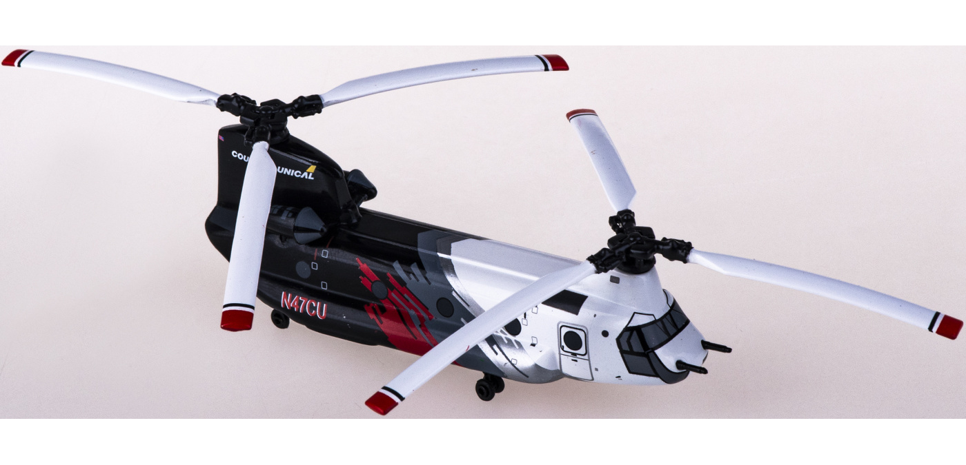 571517 Coulson Aviation Boeing CH-47D Chinook N47CU Herpa 1:200 -飞机模型世界