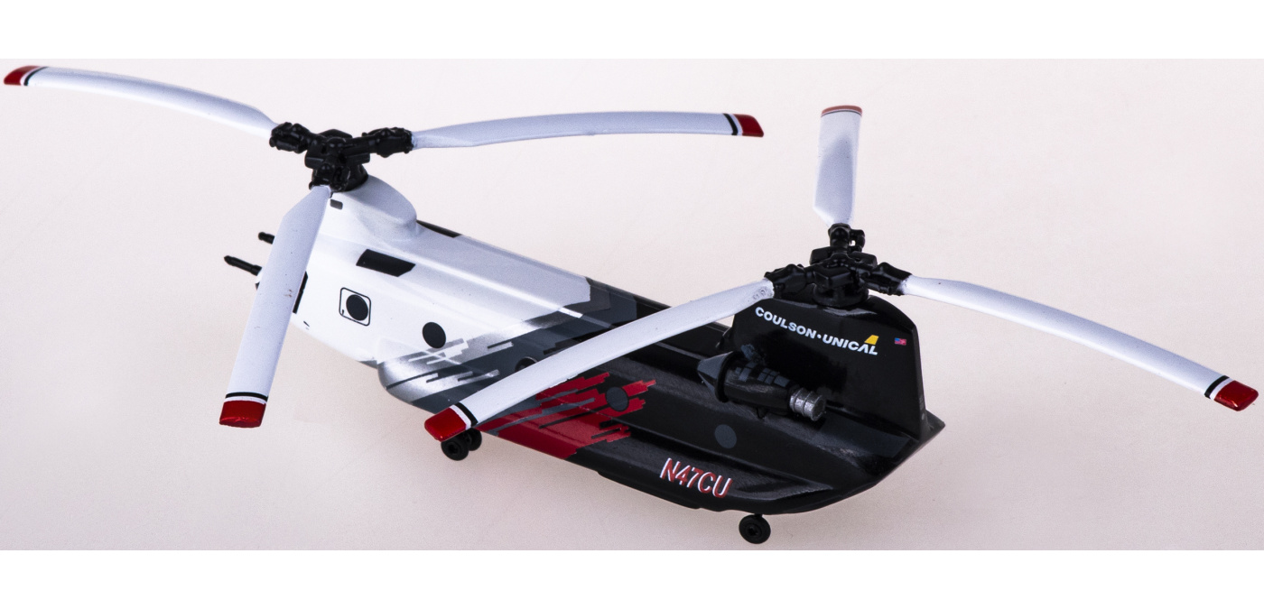 571517 Coulson Aviation Boeing CH-47D Chinook N47CU Herpa 1:200 -飞机模型世界