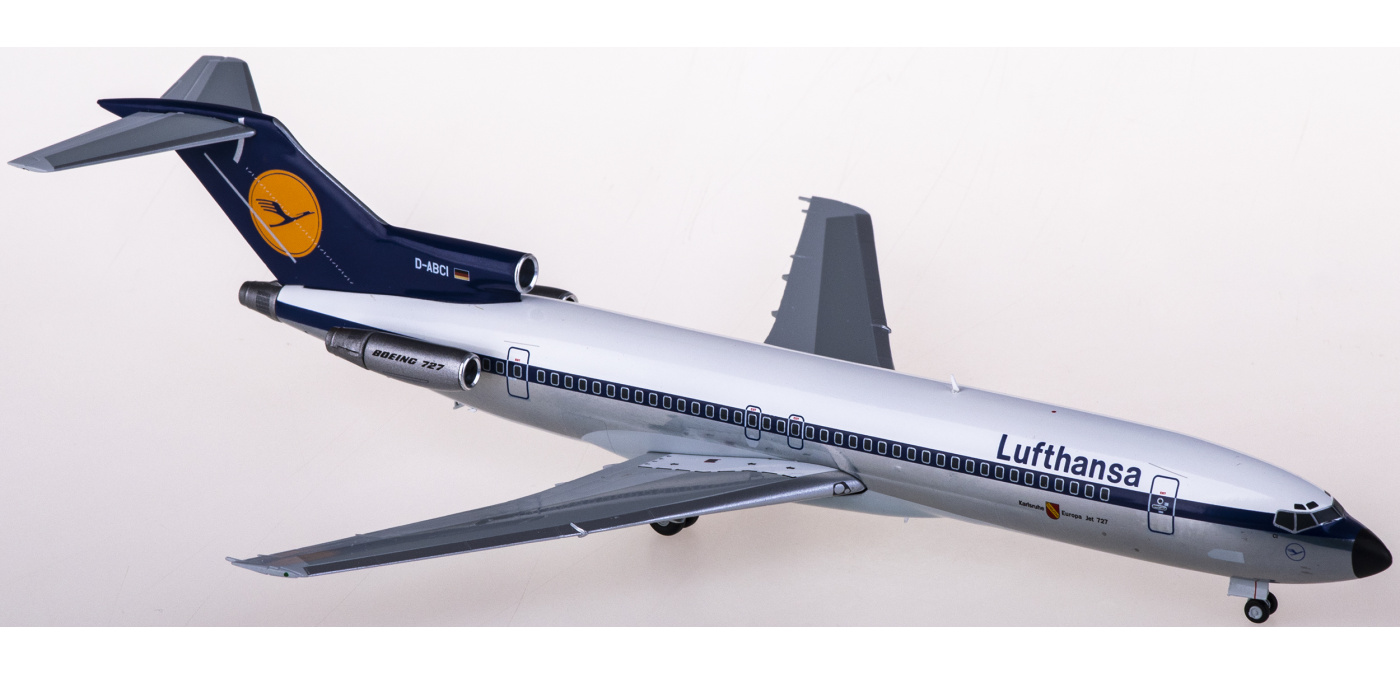 571326 Lufthansa 汉莎航空 Boeing 727-200 D-ABCI Herpa 1:200 -飞机模型世界