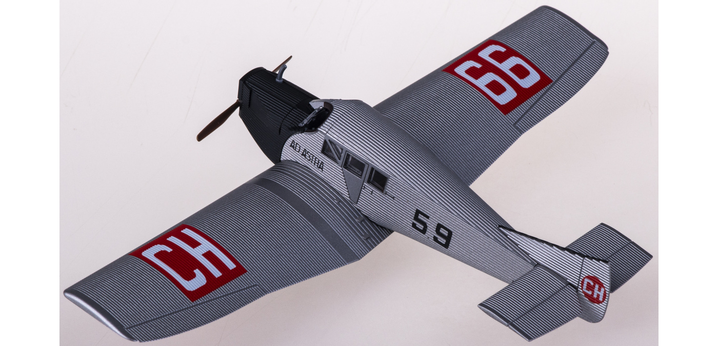 019408 Ad Astra Aero Junkers F.13 CH-59 Herpa 1:87 -飞机模型世界