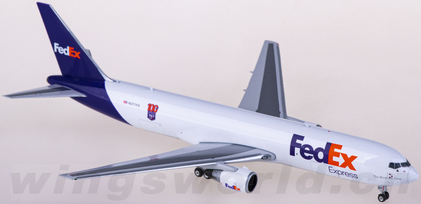 PH04479 FedEx 联邦快递 Boeing 767-300F N277FE 货机 Phoenix 1:400 -飞机模型世界