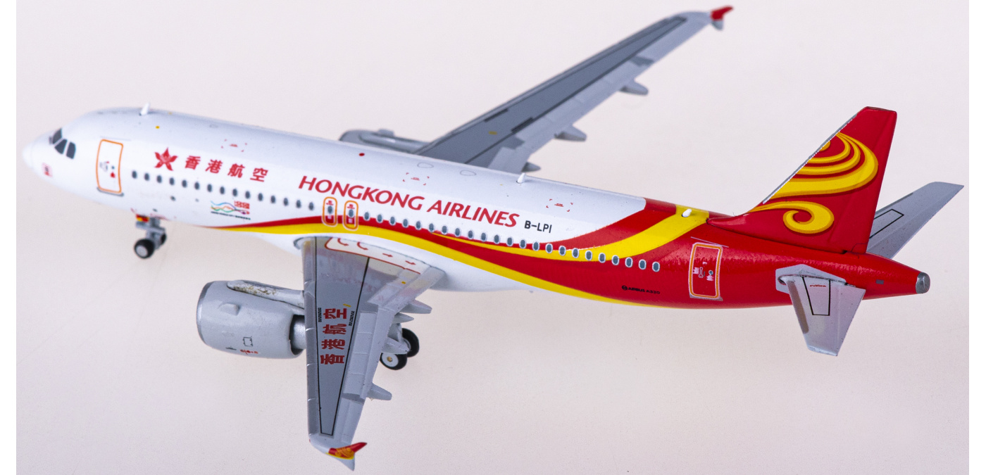 LH4182 Hong Kong Airlines 香港航空 Airbus A320 B-LPI JC Wings 1:400 -飞机模型世界