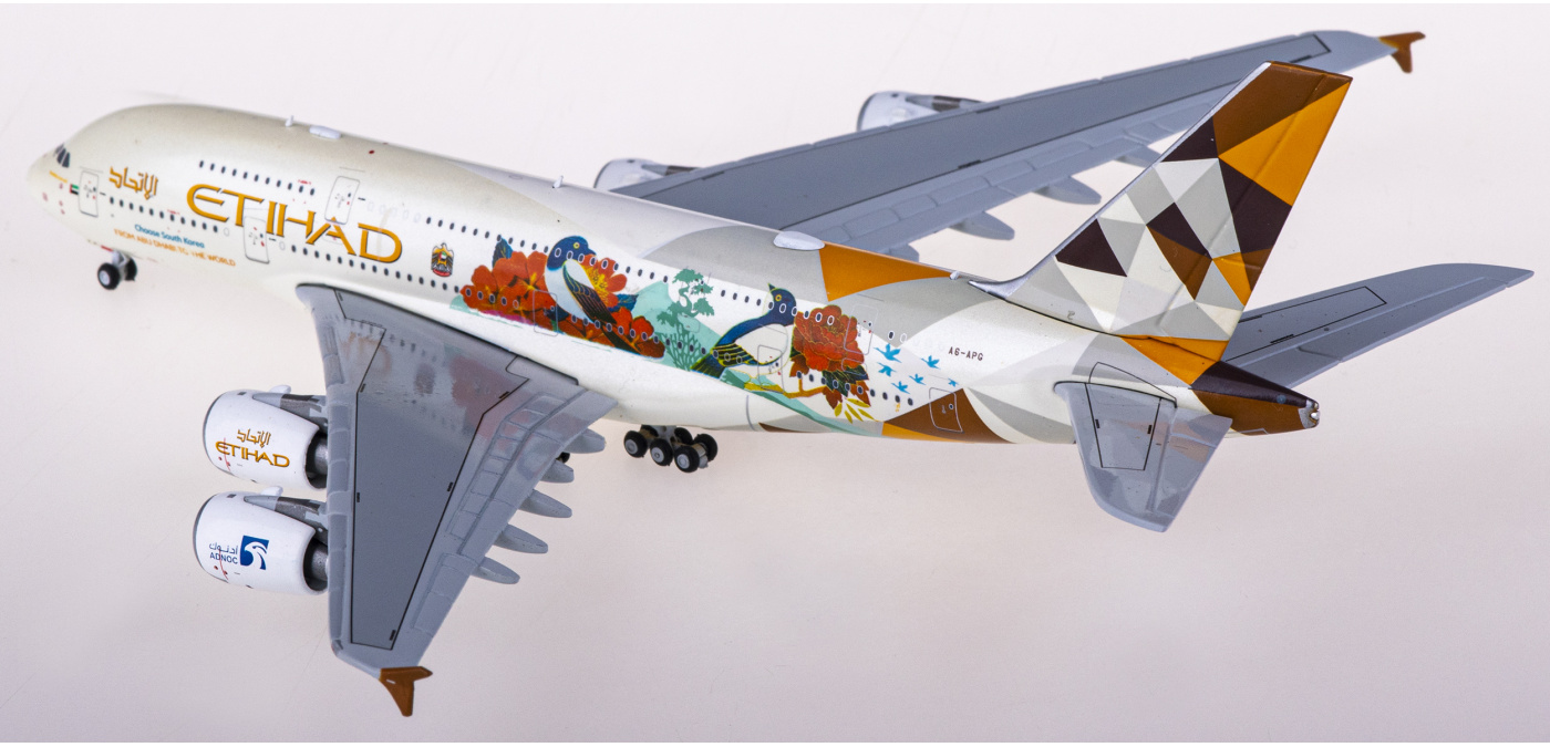 XX4279 Etihad Airways 阿提哈德航空 Airbus A380 A6-APG JC Wings 1:400 -飞机模型世界
