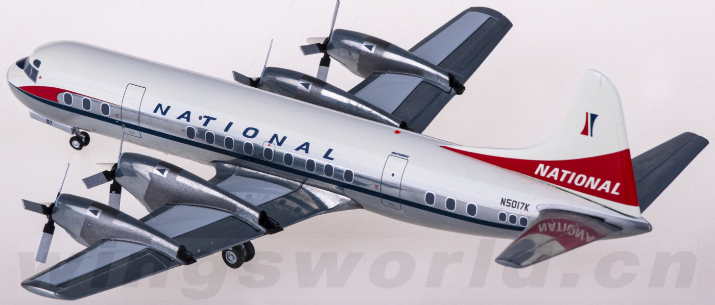 G2NAL1030 National Airlines Lockheed L-188A Electra N5017K Geminijets 1 ...