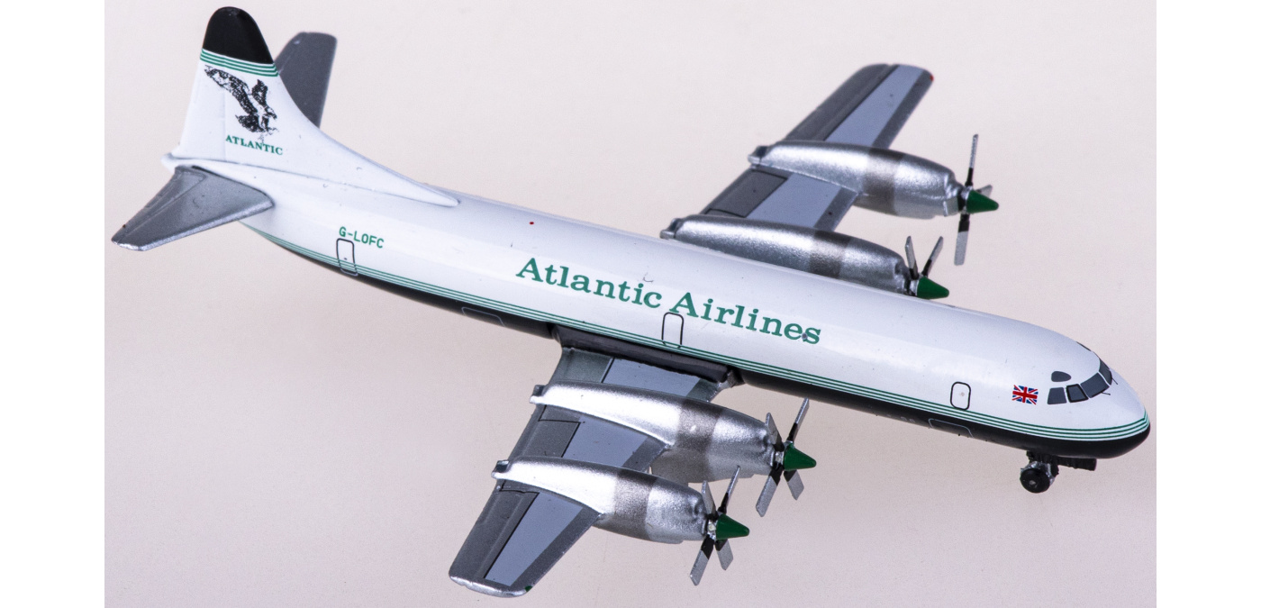 AC411124 Atlantic Airlines Lockheed L-188 G-LOFC AeroClassics 1:400 -飞机模型世界