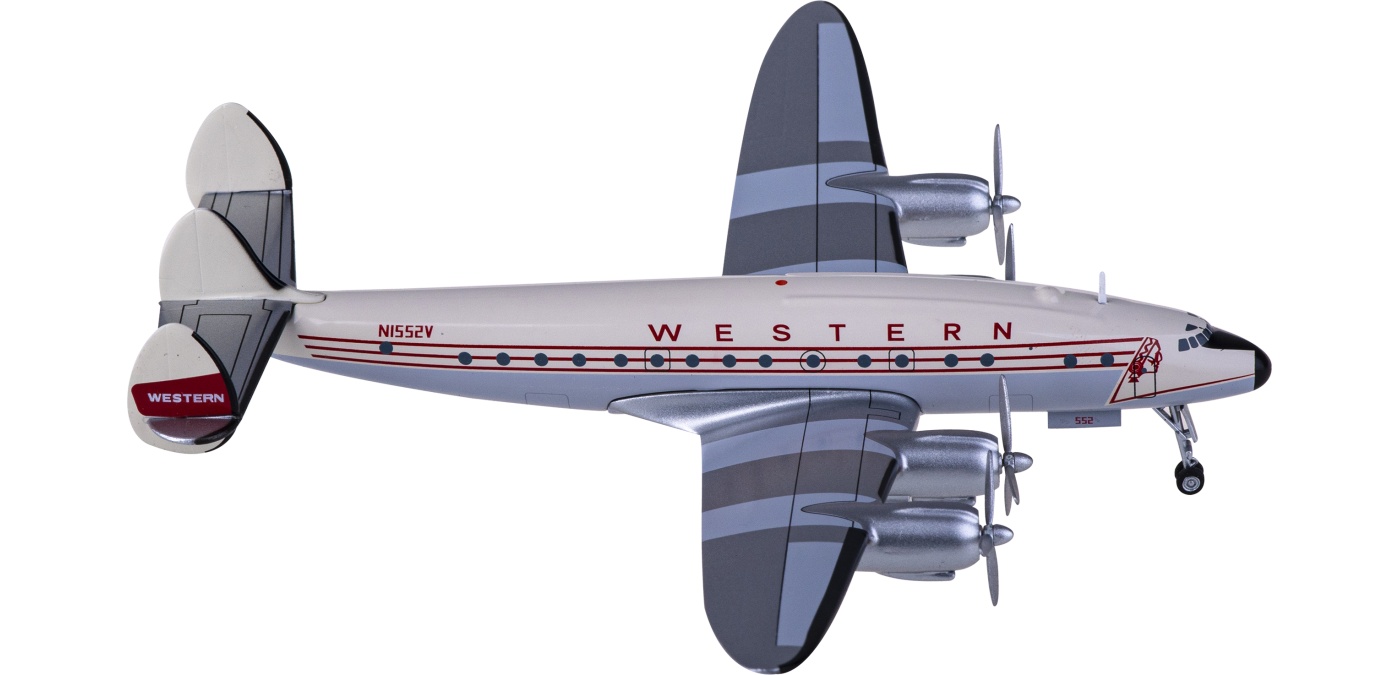 WM211102 Western Airlines Lockheed L-749 N1552V AeroClassics 1:200 -飞机模型世界