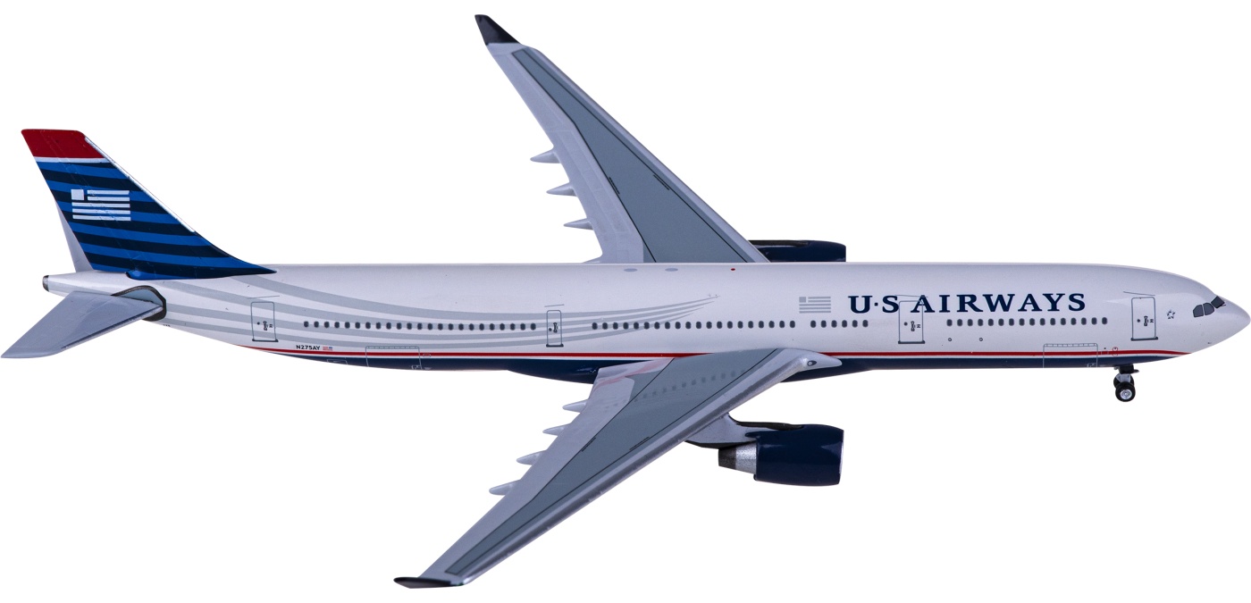 BBX41646 US Airways 全美航空 Airbus A330-300 N275AY AeroClassics 1:400 -飞机模型世界