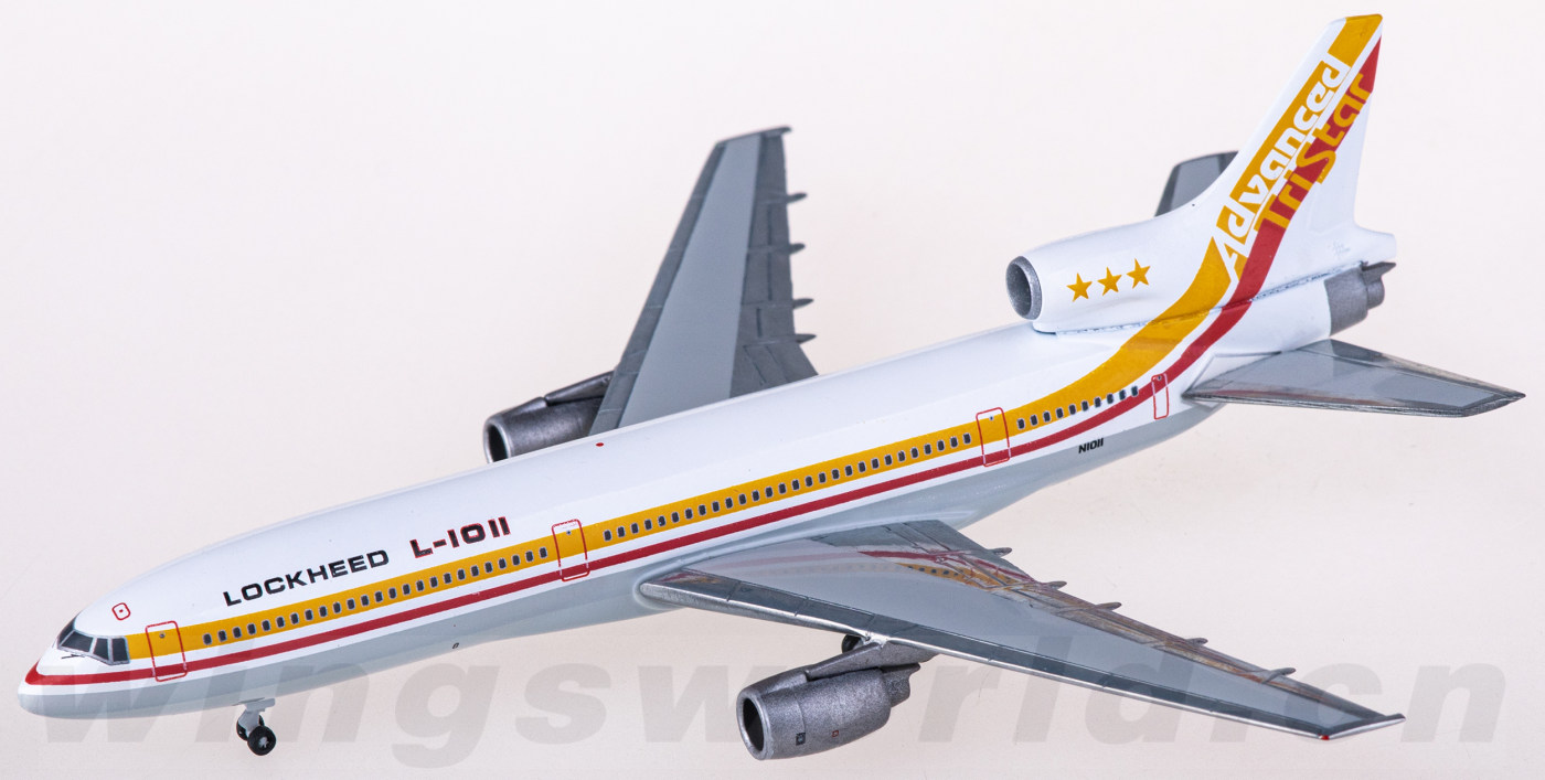 535571 Lockheed 洛克希德公司 Lockheed L-1011-1 TriStar N1011 Herpa 1:500 -飞机模型世界