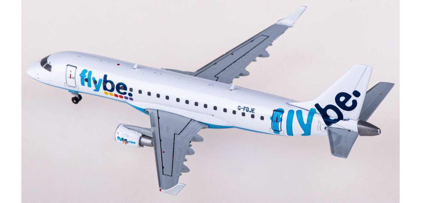 LH4230 Flybe 弗莱比航空 Embraer ERJ-170-200STD G-FBJE JC Wings 1:400 -飞机模型世界