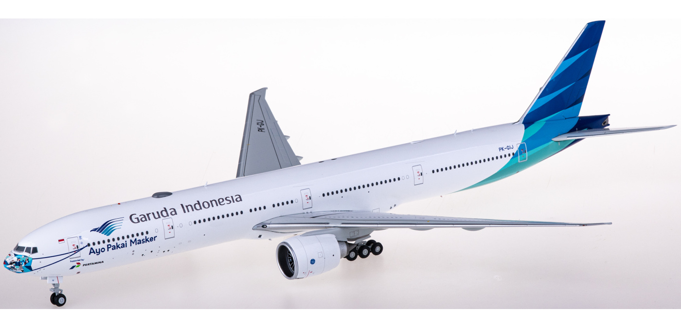 LH2283 Garuda Indonesia 印度尼西亚鹰航 Boeing 777-300ER PK-GIJ JC Wings 1:200 -飞机模型世界