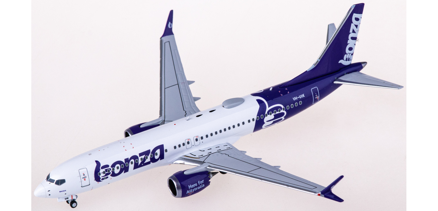 NG88008 Bonza Boeing 737 MAX 8 VH-UIK NGmodels 1:400 -飞机模型世界