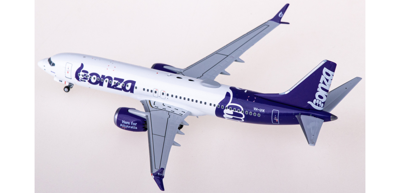 NG88008 Bonza Boeing 737 MAX 8 VH-UIK NGmodels 1:400 -飞机模型世界