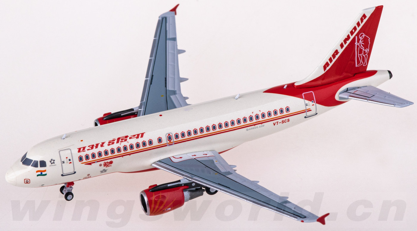 NG49009 Air India 印度航空 Airbus A319 VT-SCS NGmodels 1:400 -飞机模型世界