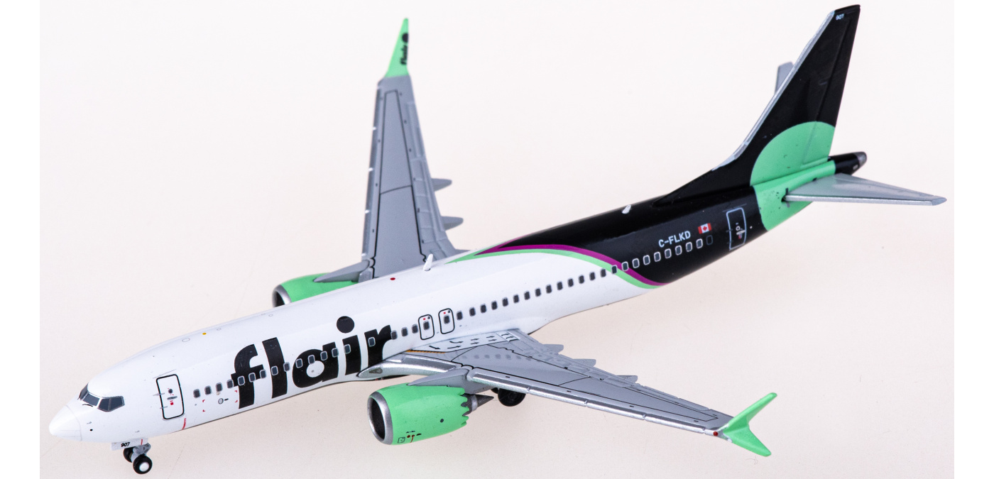 GJFLE2060 Flair Airlines 天才航空 Boeing 737 MAX 8 C-FLKD Geminijets 1:400 ...