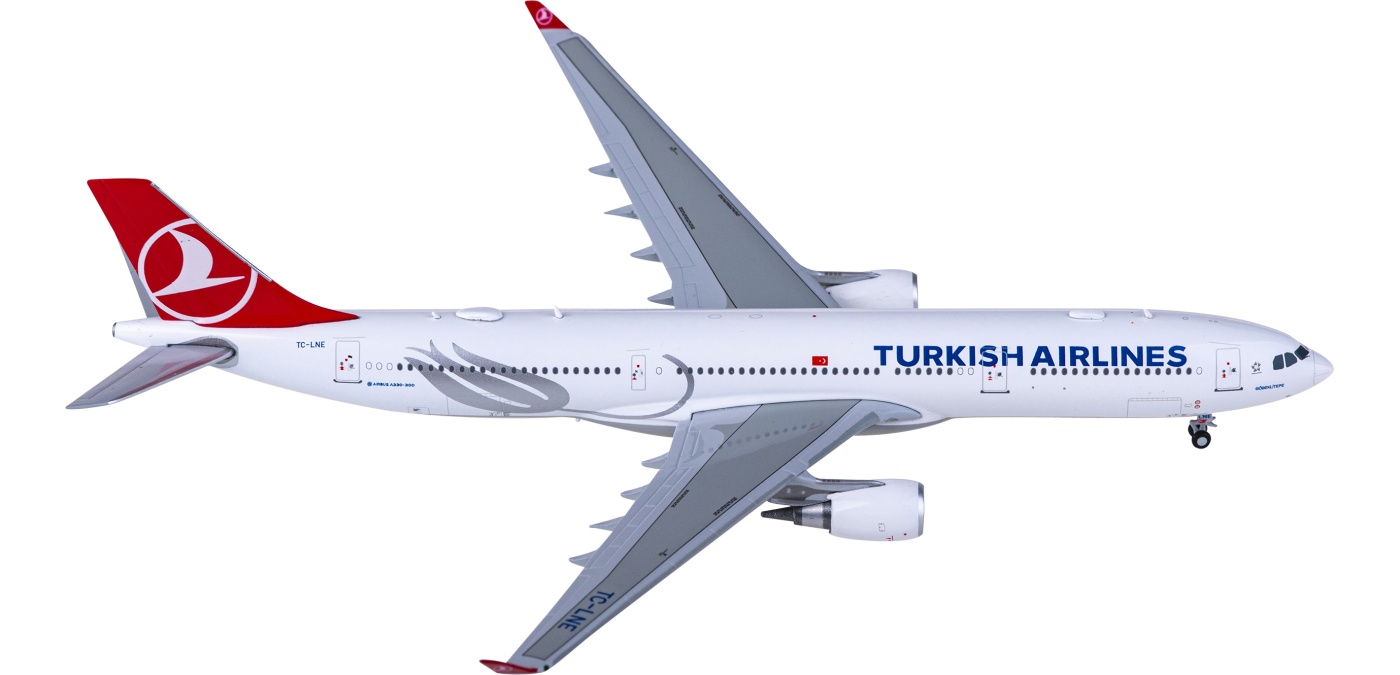 EW4333013 Turkish Airlines 土耳其航空 Airbus A330-300 TC-LNE JC Wings 1:400 ...