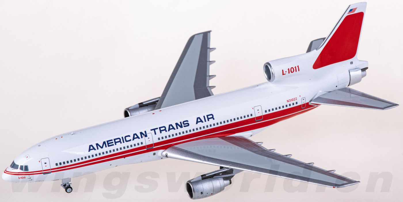 BM10007 ATA Airlines Lockheed L-1011-50 N31022 NGmodels 1:400 -飞机模型世界
