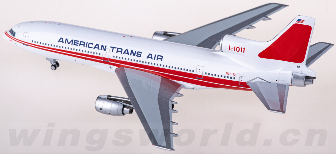 BM10007 ATA Airlines Lockheed L-1011-50 N31022 NGmodels 1:400 -飞机模型世界