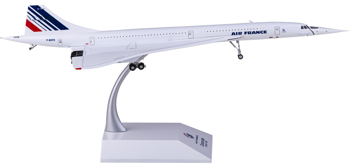 XX20005 Air France 法国航空 Concorde F-BVFD JC Wings 1:200 -飞机模型世界