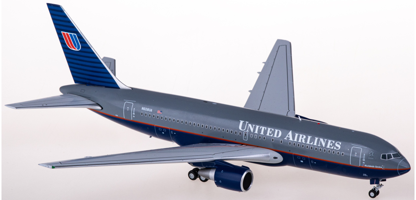 XX20158 United Airlines 美国联合航空 Boeing 767-200 N608UA JC Wings 1:200 -飞机模型世界