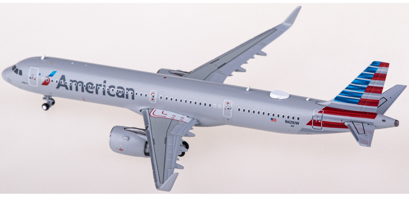 GJAAL2089 American Airlines 美国航空 Airbus A321neo N421UW Geminijets 1:400 ...