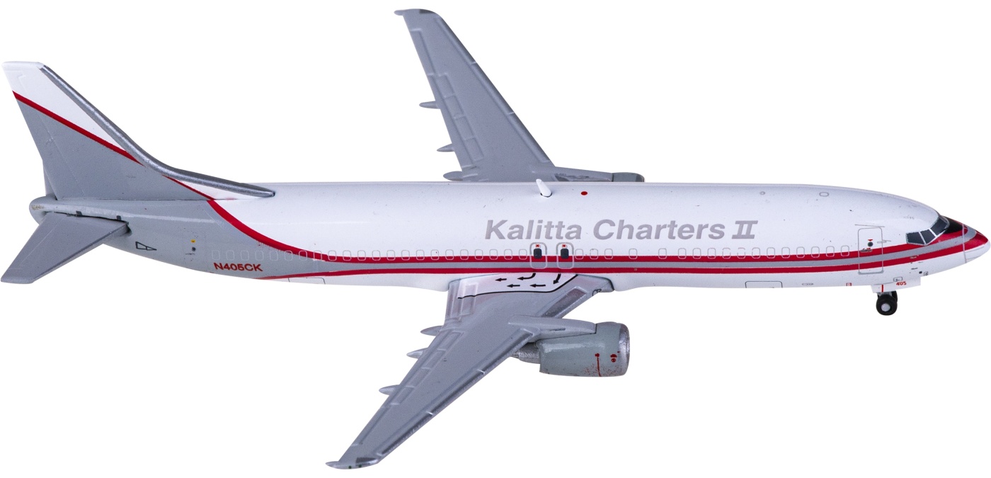 GJKFS1958 Kalitta Air 卡利塔航空 Boeing 737-400 N405CK Geminijets 1:400 -飞机模型世界