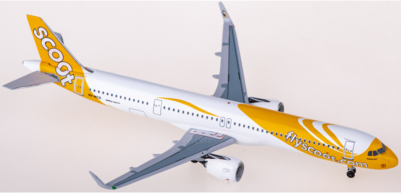 AC411304 Scoot 酷航 Airbus A320neo 9V-NCD AeroClassics 1:400 -飞机模型世界