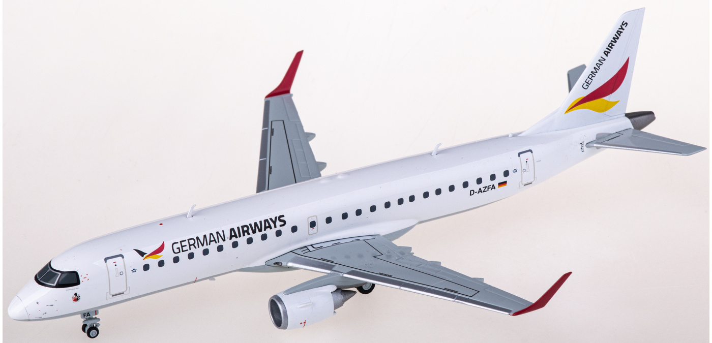 572378 German Airways Embraer ERJ-190 D-AZFA Herpa 1:200 -飞机模型世界