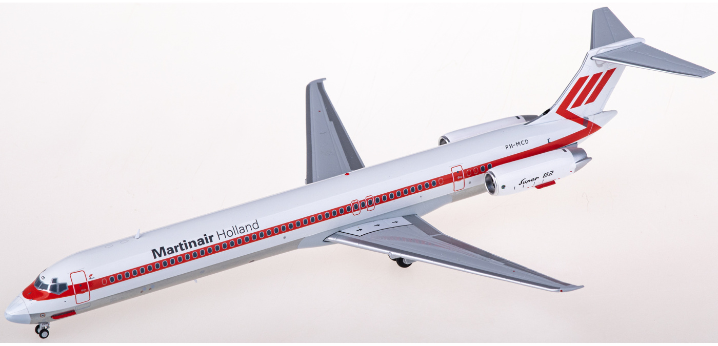 LH2372 Martinair 马丁航空 McDonnell Douglas MD-82 PH-MCD JC Wings 1:200 -飞机模型世界