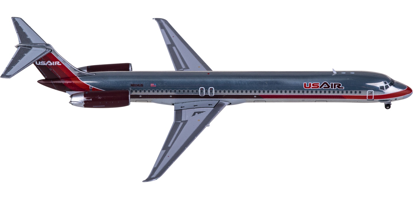 GJUSA1163 USAir McDonnell Douglas MD-80 N824US Geminijets 1:400 -飞机模型世界