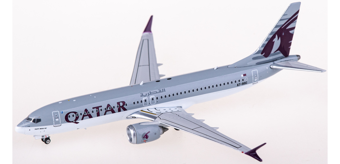 PH11814 Qatar 卡塔尔航空 Boeing 737 MAX 8 A7-BSC Phoenix 1:400 -飞机模型世界