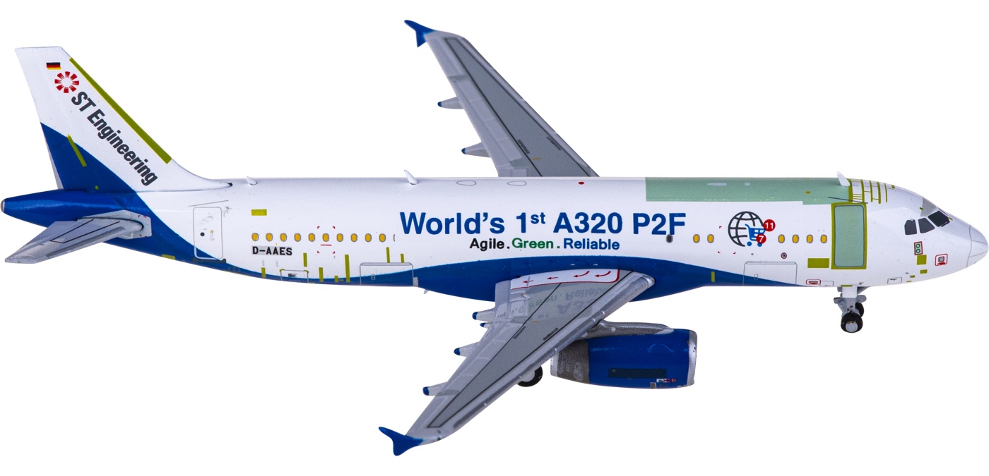 LH4279 Airbus A320P2F D-AAES JC Wings 1:400 -飞机模型世界