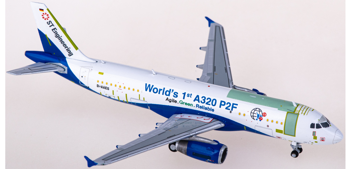 LH4279 Airbus A320P2F D-AAES JC Wings 1:400 -飞机模型世界