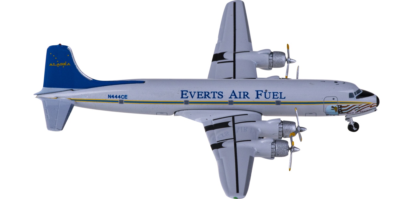 AC411283 Everts Air Fuel Douglas DC-6 N444CE AeroClassics 1:400 -飞机模型世界